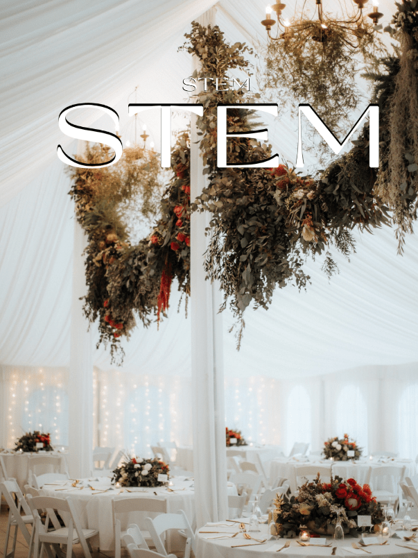 Floral Ceiling Installations | STEM DESIGN | Florist Brisbane